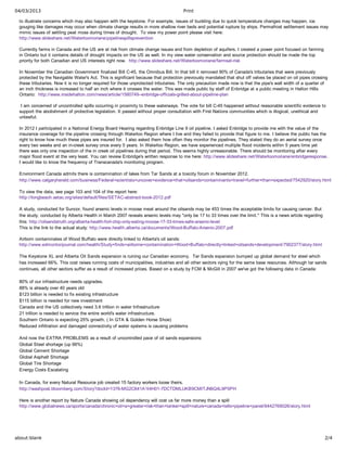 Keystone XL Feedback | PDF