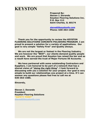 Keyston Polishing | PDF