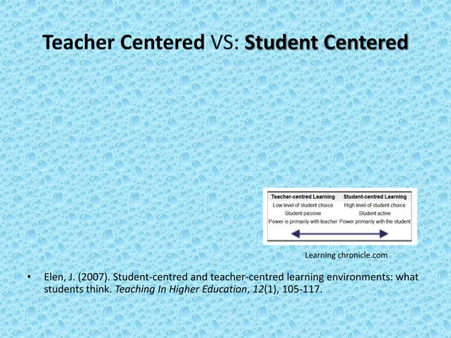 Keys to student centered learning! | PPTX