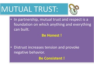 Keys to success in business partnership | PPTX