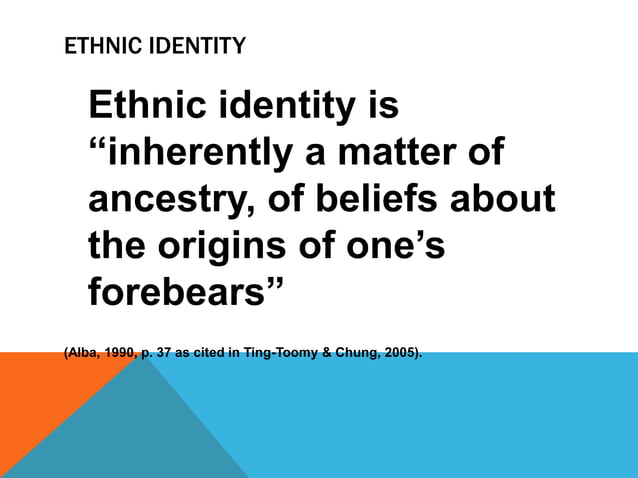 Keys to understanding identity | PPT