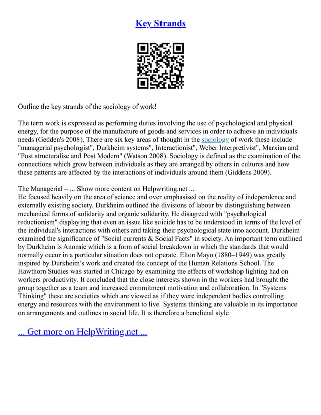 Key Strands | PDF | Education