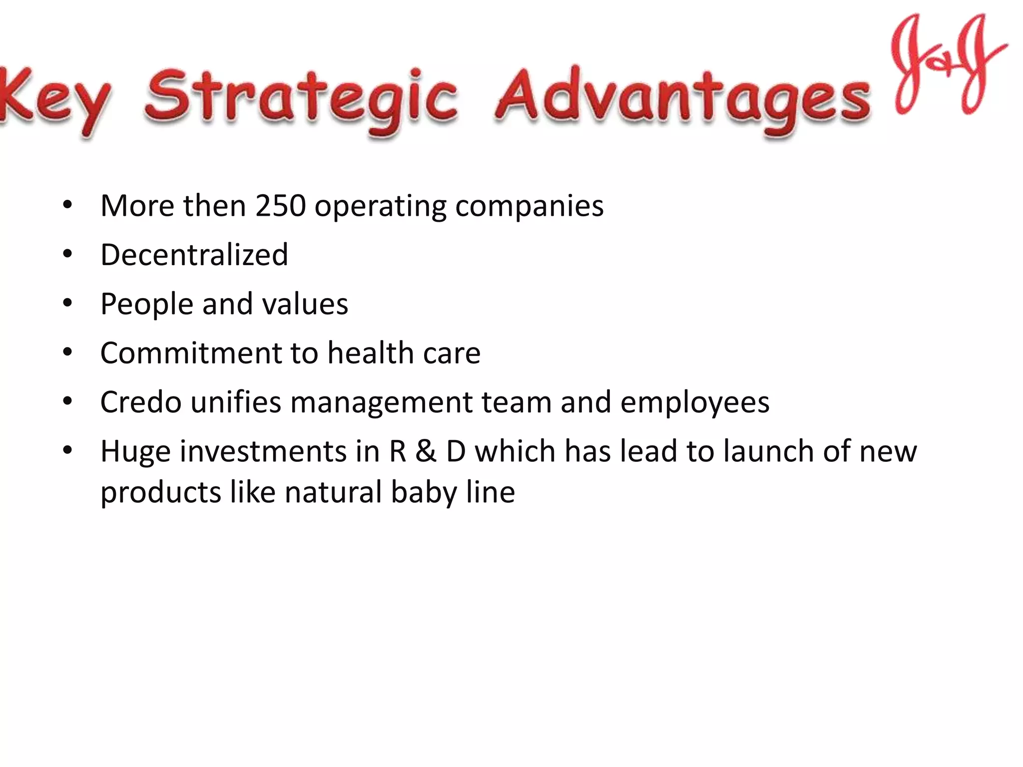 Key strategic advantages | PPTX | Business Administration | Business