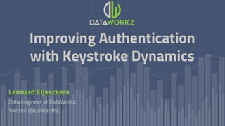Keystroke dynamics 4th october black theme | PPT