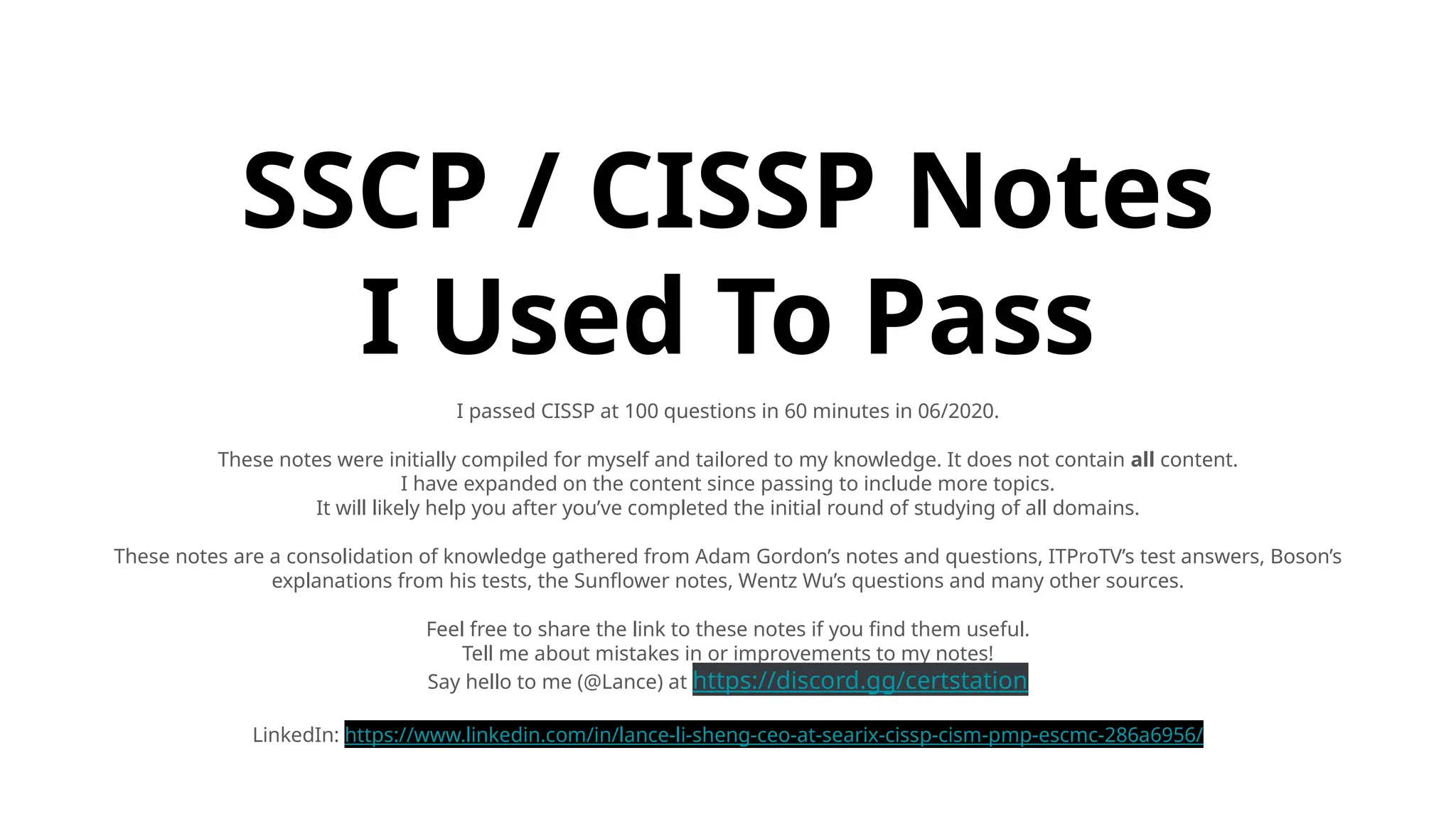 Key Tables, Charts and Flows for SSCP _ CISSP.pptx