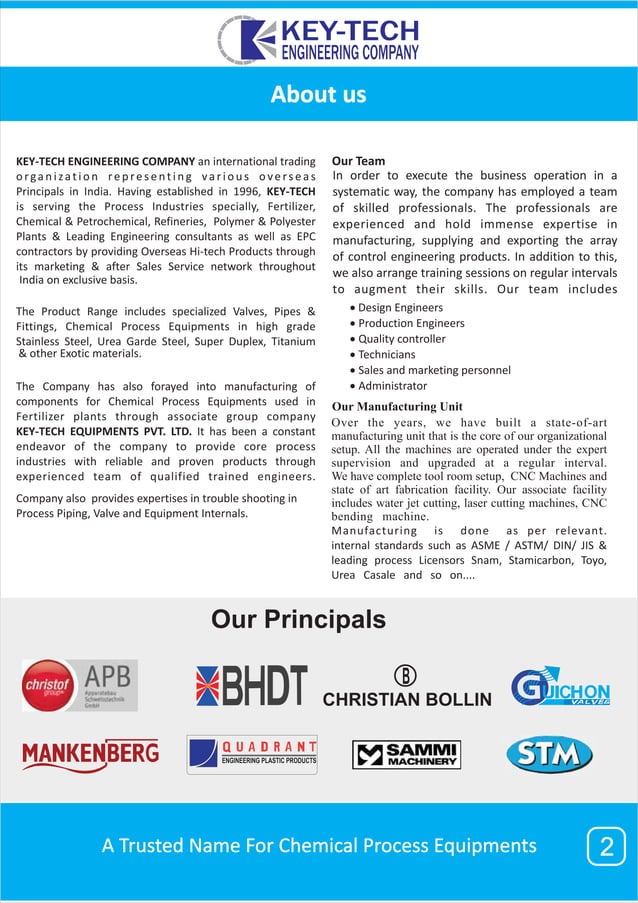 Key-Tech Engineering Company, Mumbai, Pressure Vessels & Hydraulic ...