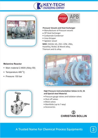 Key-Tech Engineering Company, Mumbai, Pressure Vessels & Hydraulic ...