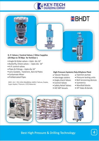 Key-Tech Engineering Company, Mumbai, Pressure Vessels & Hydraulic ...