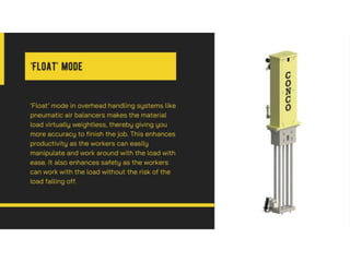 Key technologies that enhance overhead handling system safety and ...