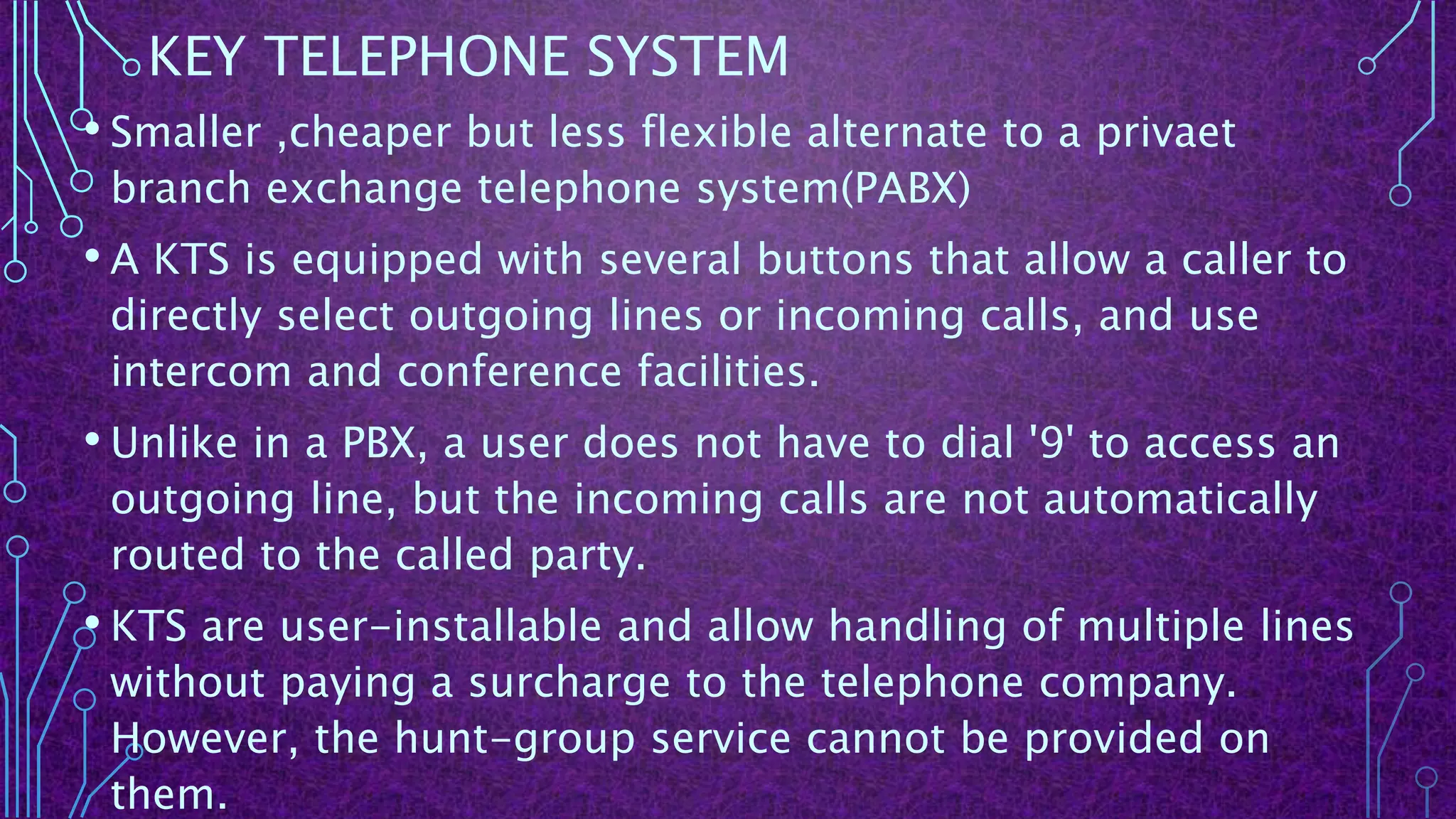 key telephone system and PABX.pptx