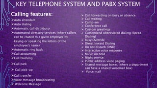 key telephone system and PABX.pptx