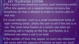 key telephone system and PABX.pptx