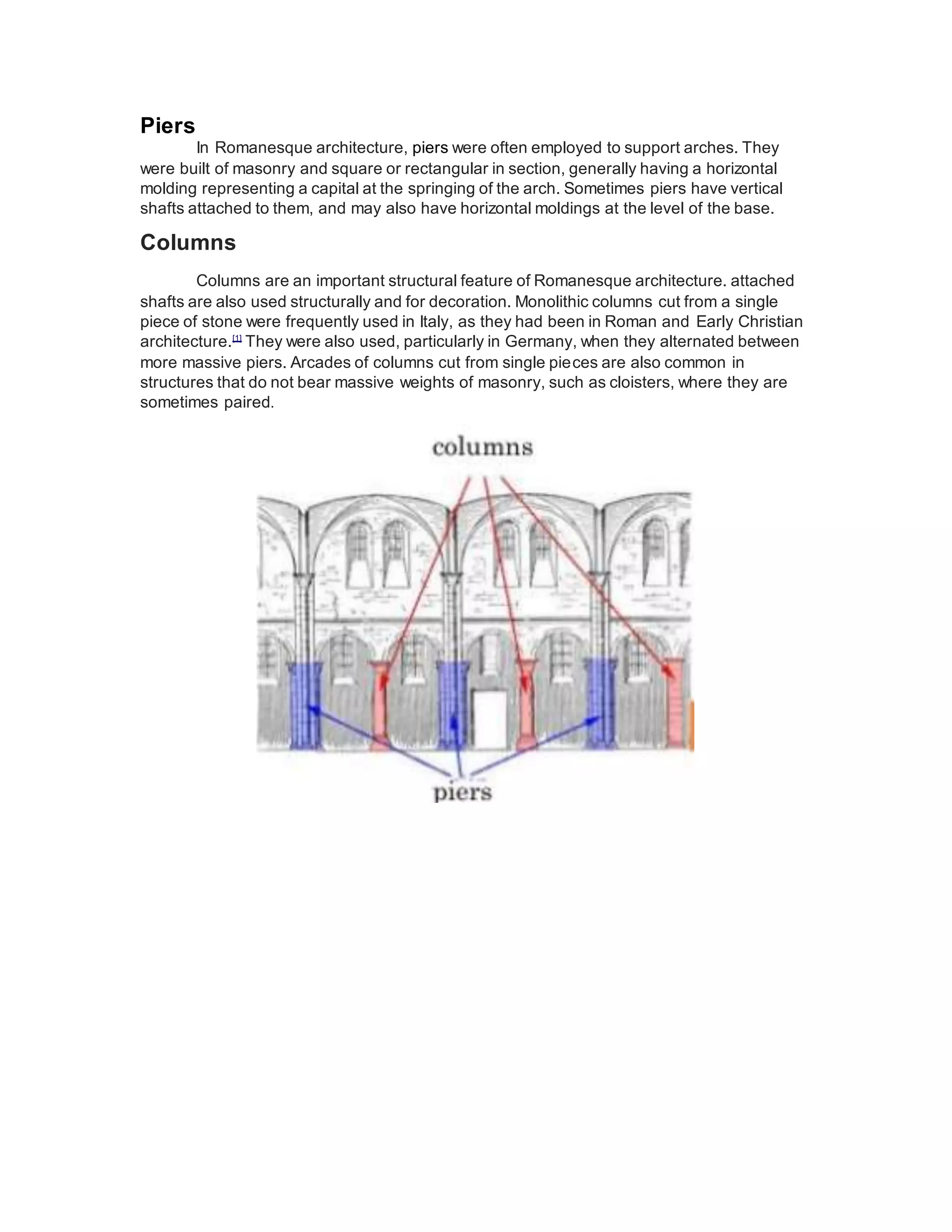 Key terminology Romanesque period | DOCX