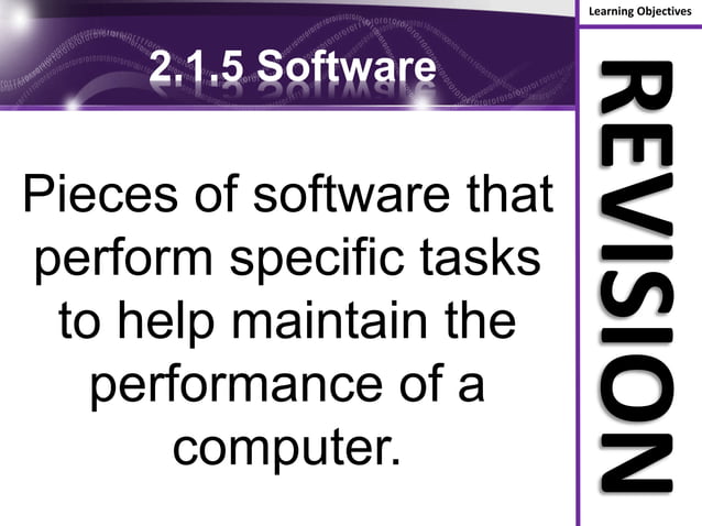 GCSE Computing Software Key Terms | PPTX