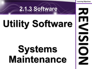GCSE Computing Software Key Terms | PPTX