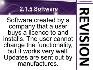 GCSE Computing Software Key Terms | PPTX