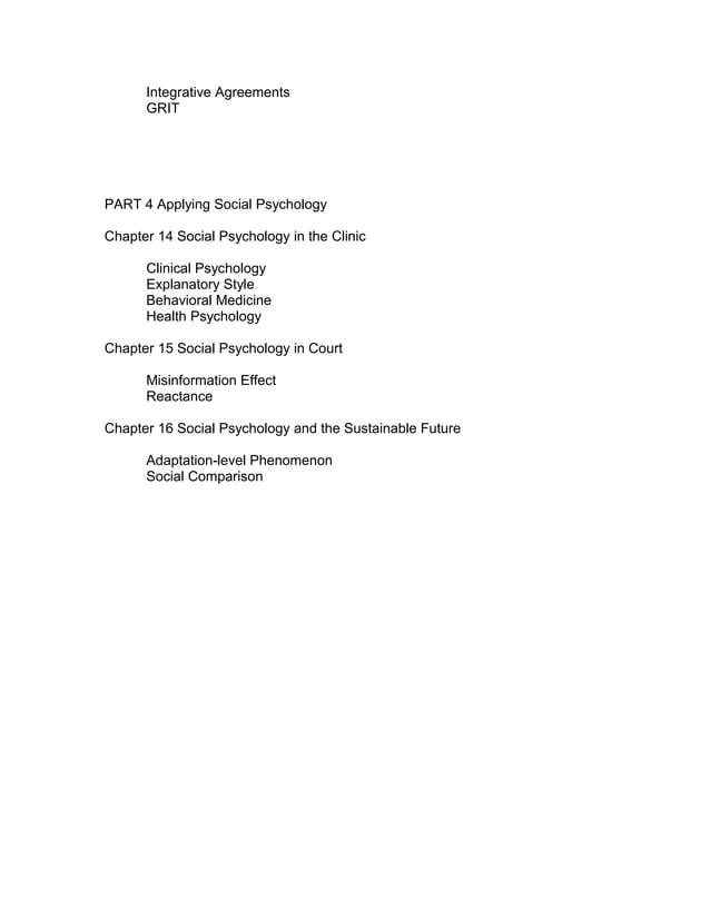 Key terms for psychology 13 social psychology | PDF