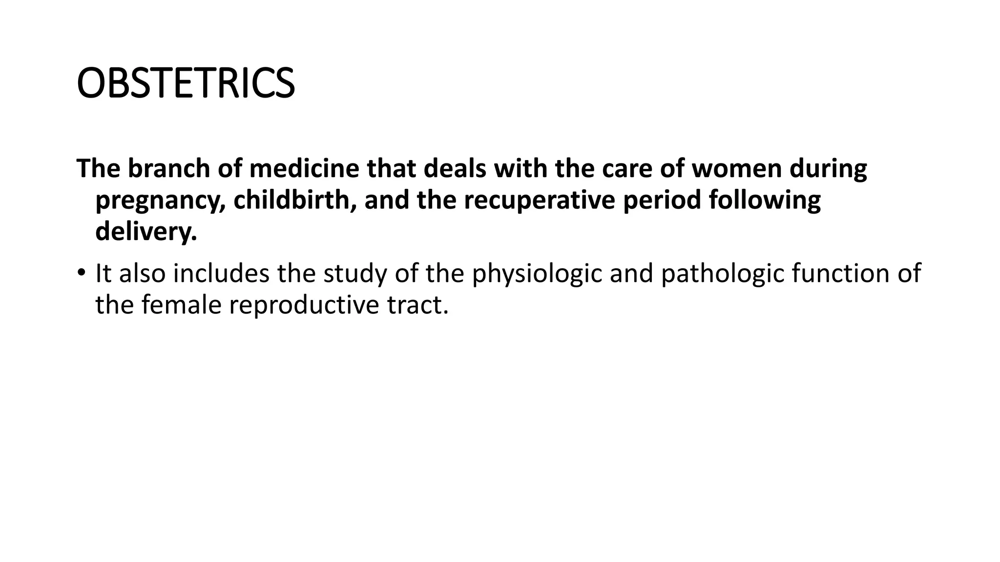 KEY TERMS IN OBSTETRIC 2023-2024.pptx | Pregnancy | Reproductive Health