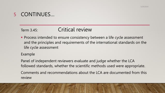 Key terms used in iso 14044 standard.pptx | Science