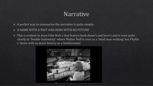 Key themes of film noir