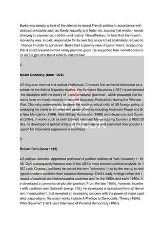 Law and Politics Society - Key Thinkers - Philosphers | PDF