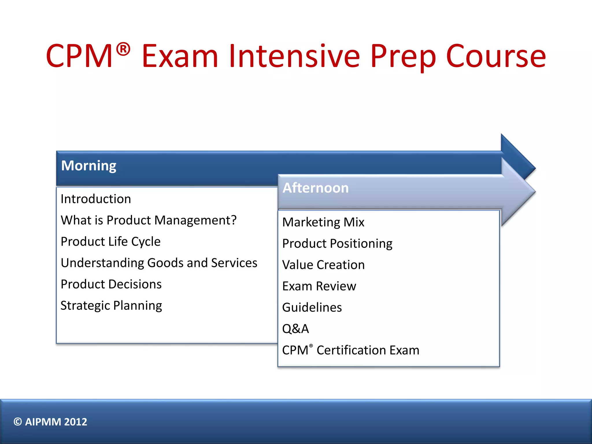 Key Tips To Prepare For An AIPMM CPM or CPMM Credential - H. Del ...