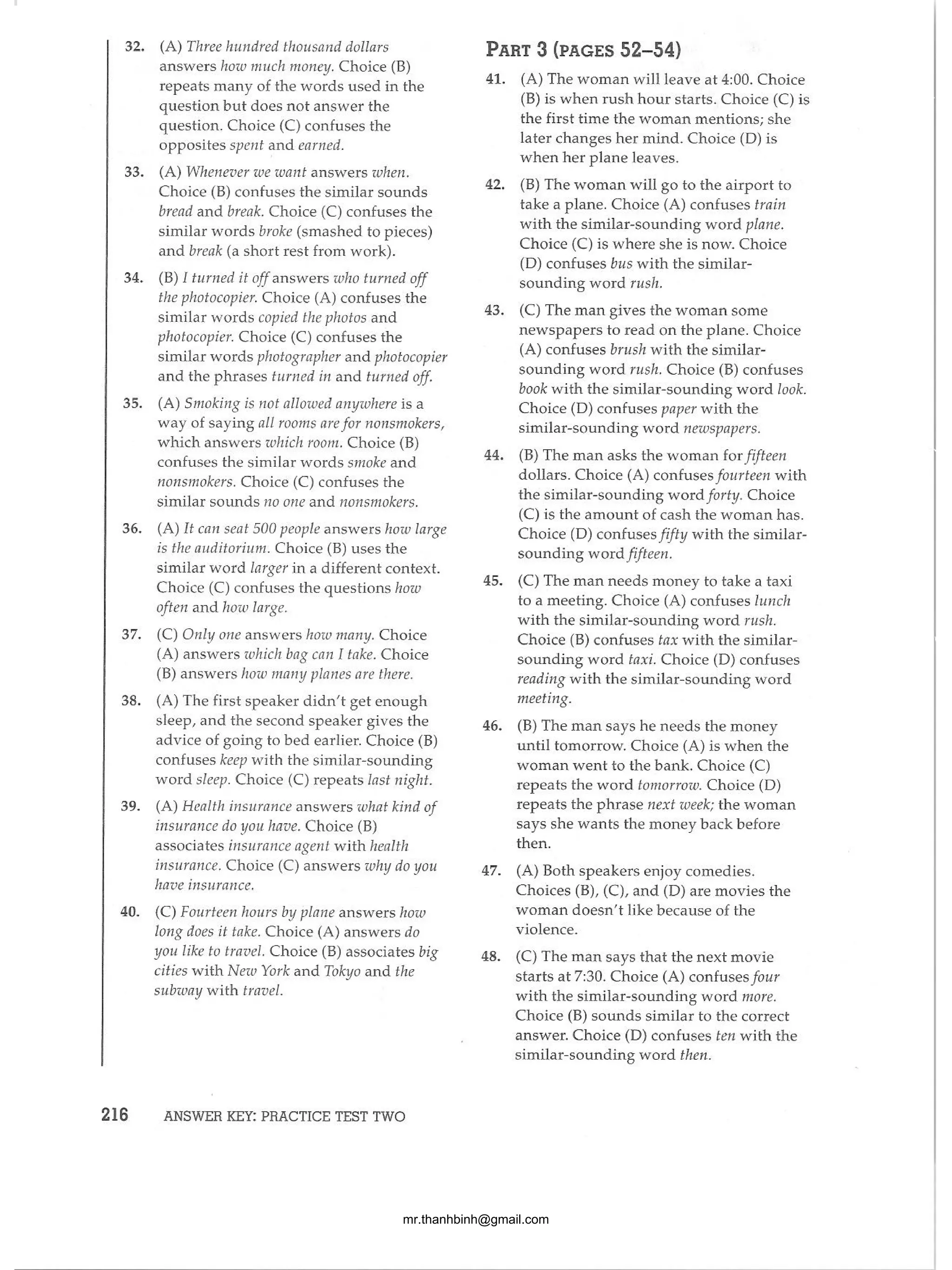 Key toeic practice_2 | PDF