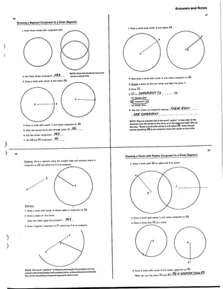 Key to Geometry - 2 - Answer Key | PDF