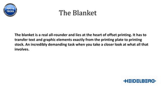 Key to good offset printing | PPTX