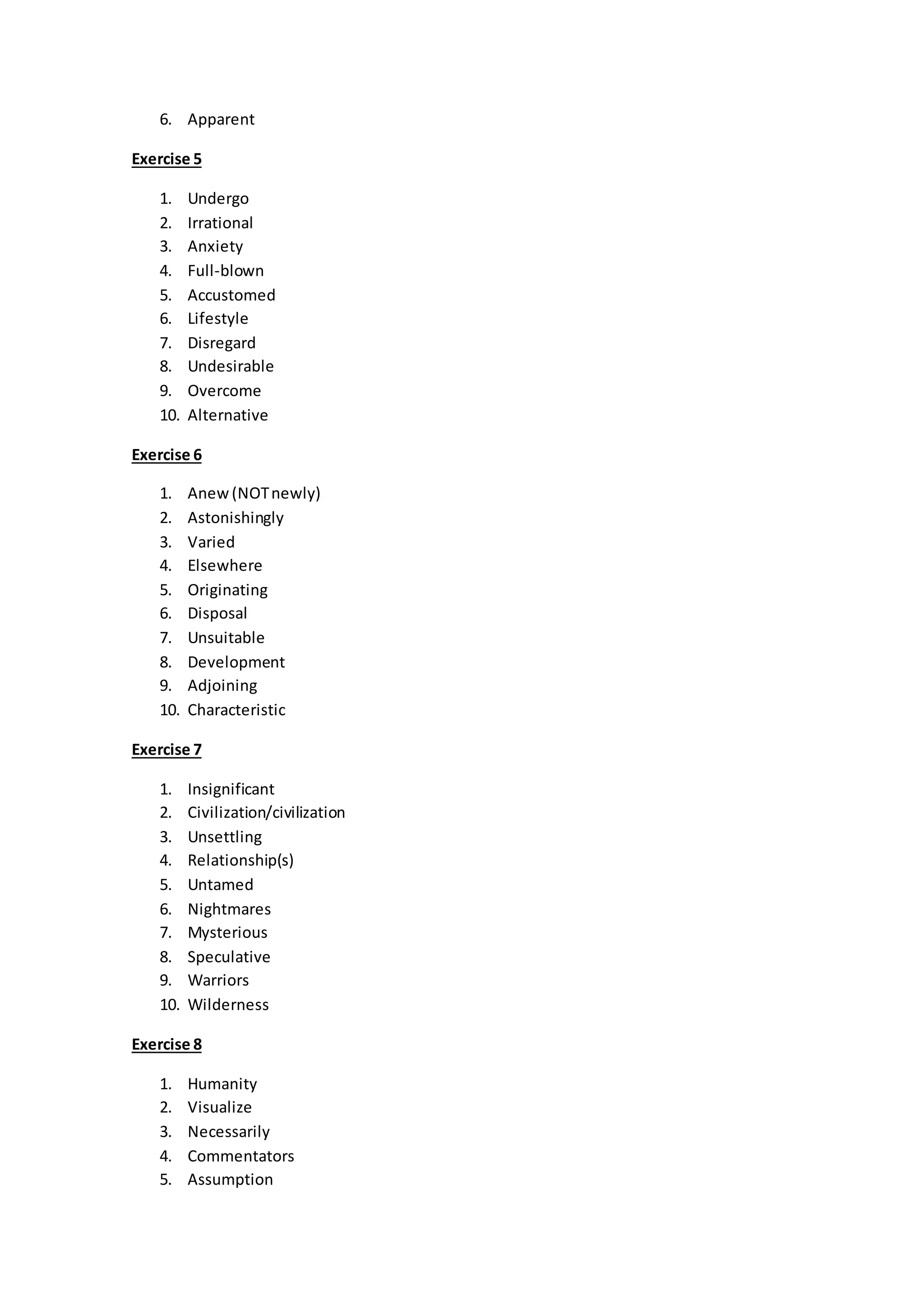 Key to word formation cpe 2018 | PDF