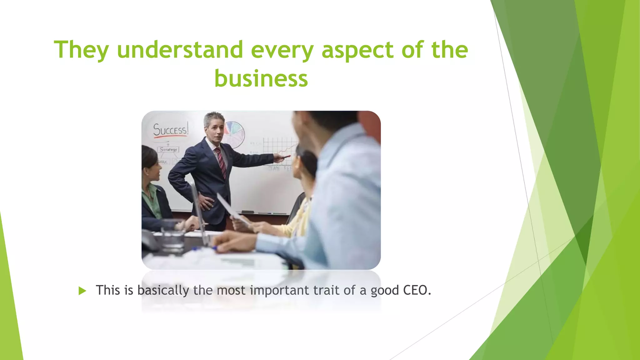 Key Traits That Define A CEO as A Great Leader | PPT