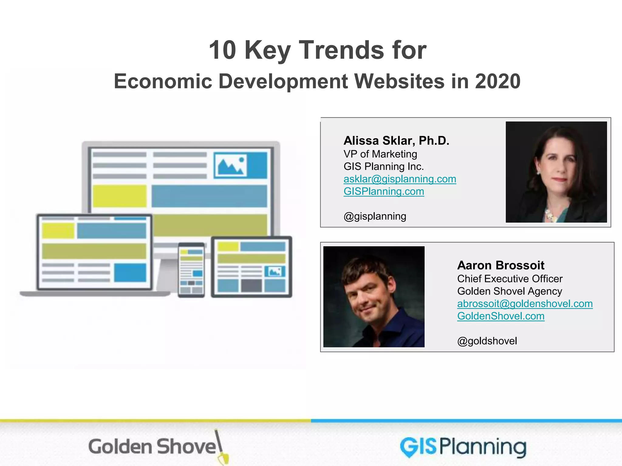 2020 Foresight: 10 Key Trends for Economic Development Websites | PPT