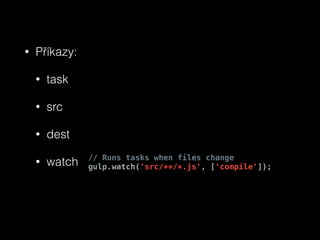 Keyup presentation about Gulp | PPT