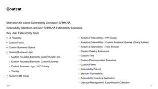 SAP S/4 Hana:Key User Extensibility Overview | PDF