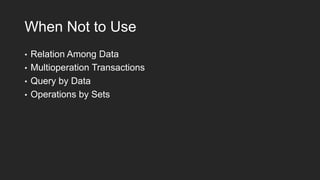 Key-Value NoSQL Database | PPTX