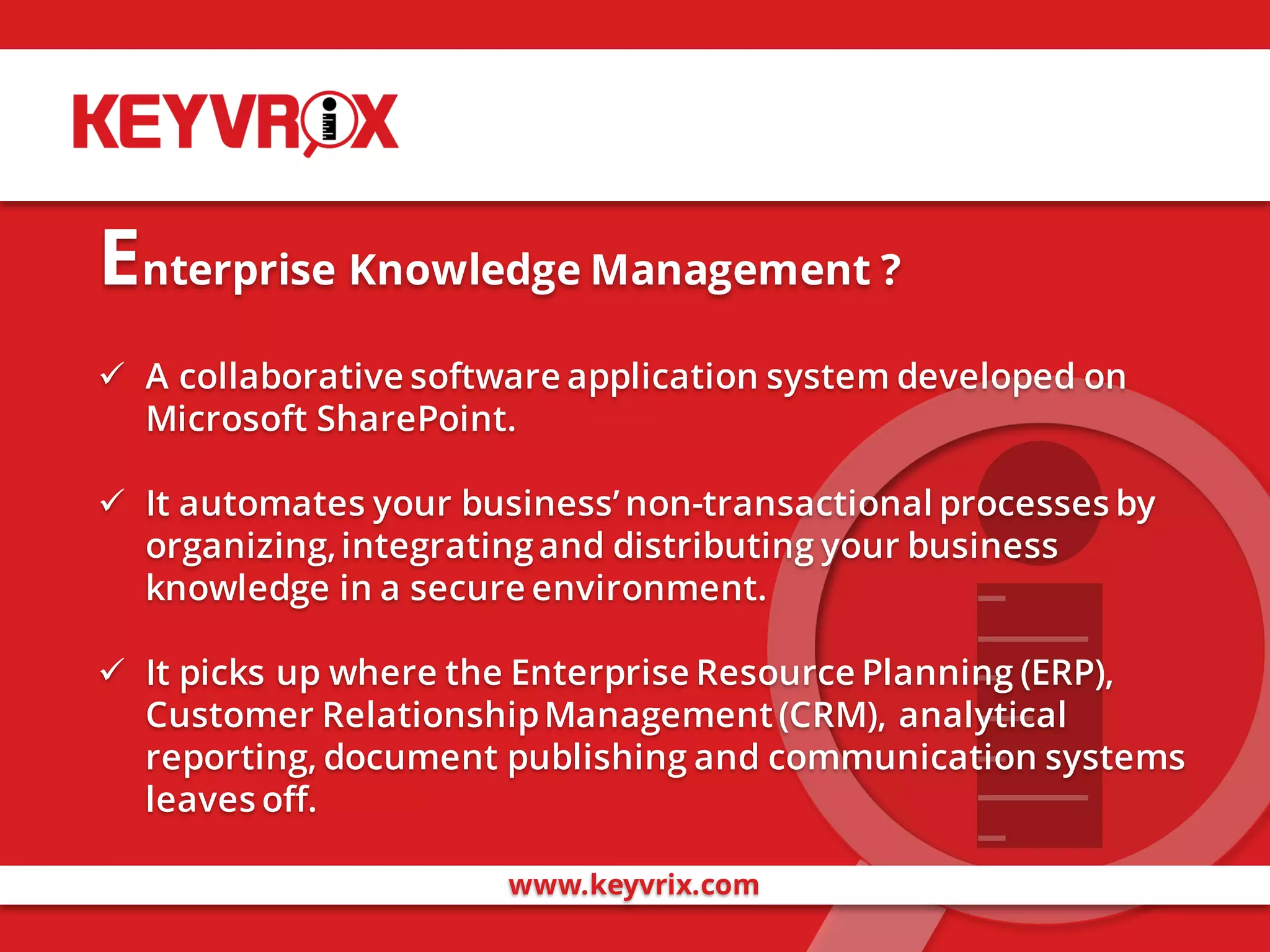 KEYVRIX - Enterprise Knowledge Management | PPT