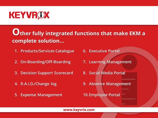 KEYVRIX - Enterprise Knowledge Management | PPT