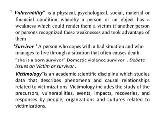Key Word for Victimology.pptx