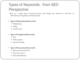 Keyword Research | PDF
