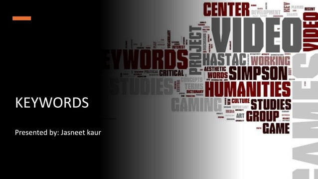 types of keywords in webpages of website.pptx