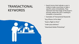 types of keywords in webpages of website.pptx