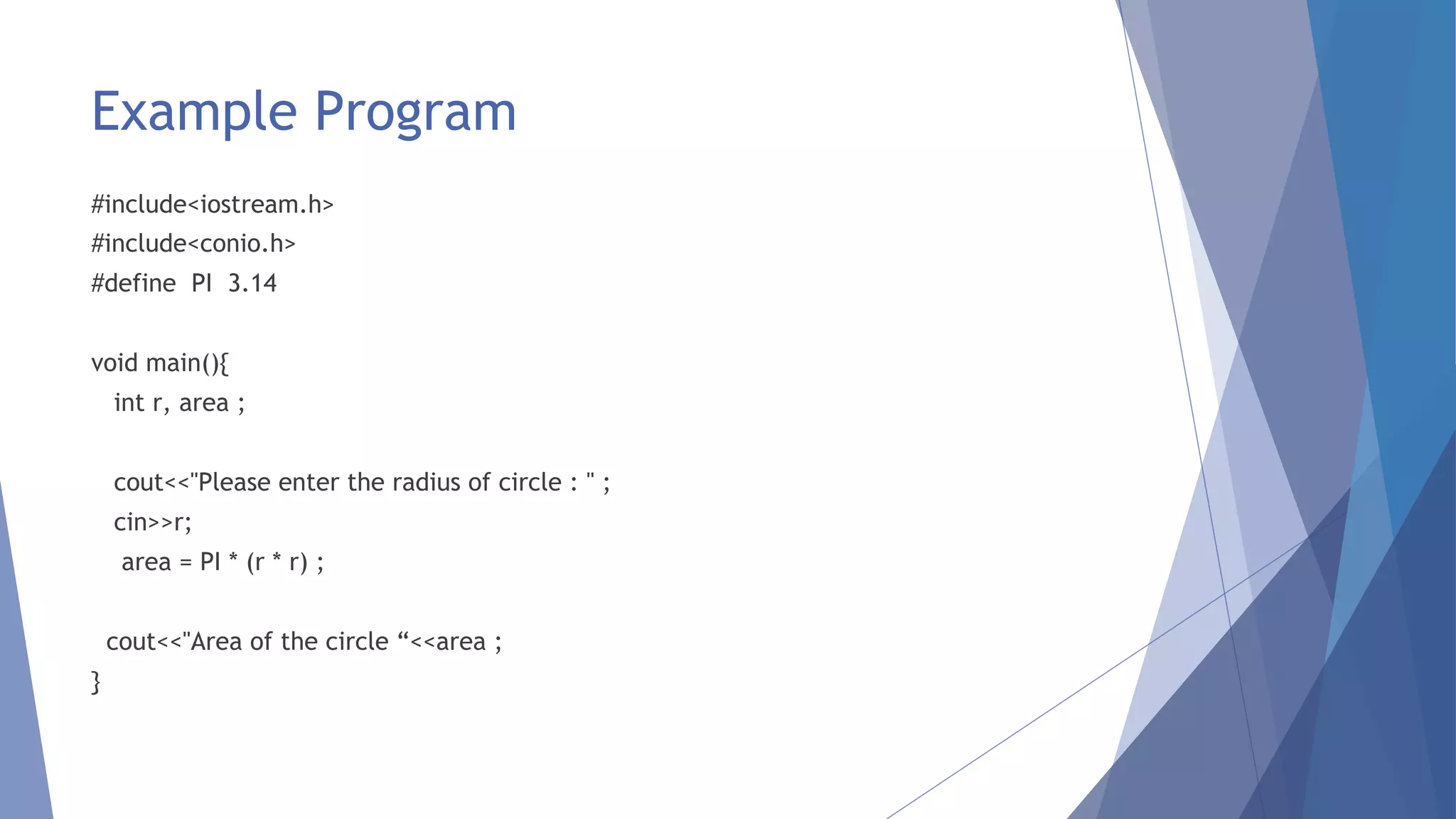 Keywords Identifiers Datatypes In C Ppt