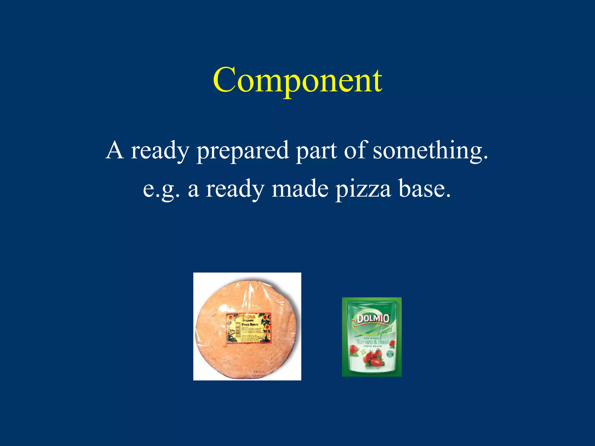 Key words in Food Technology | PPT