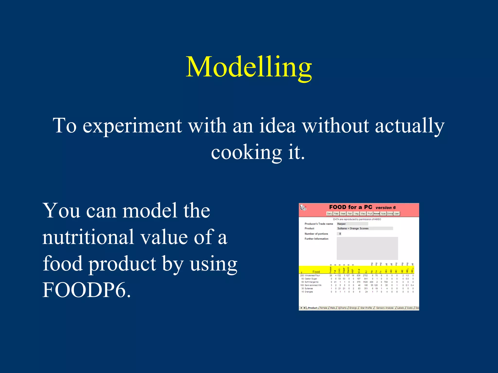 Key words in Food Technology | PPT