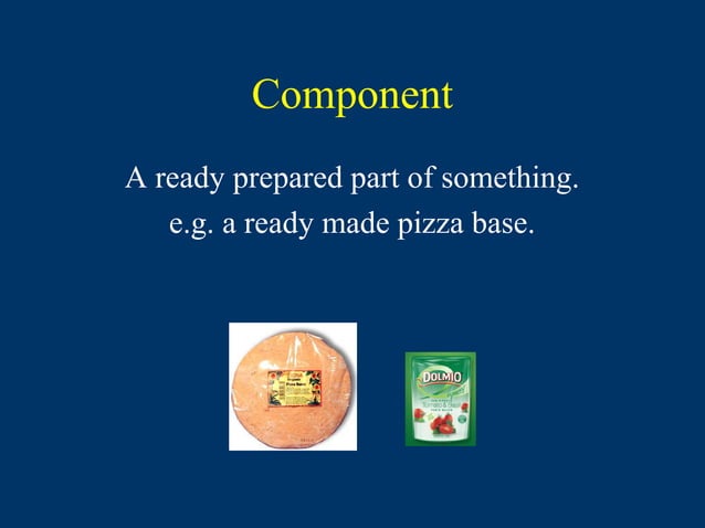 Key words in Food Technology | PPT