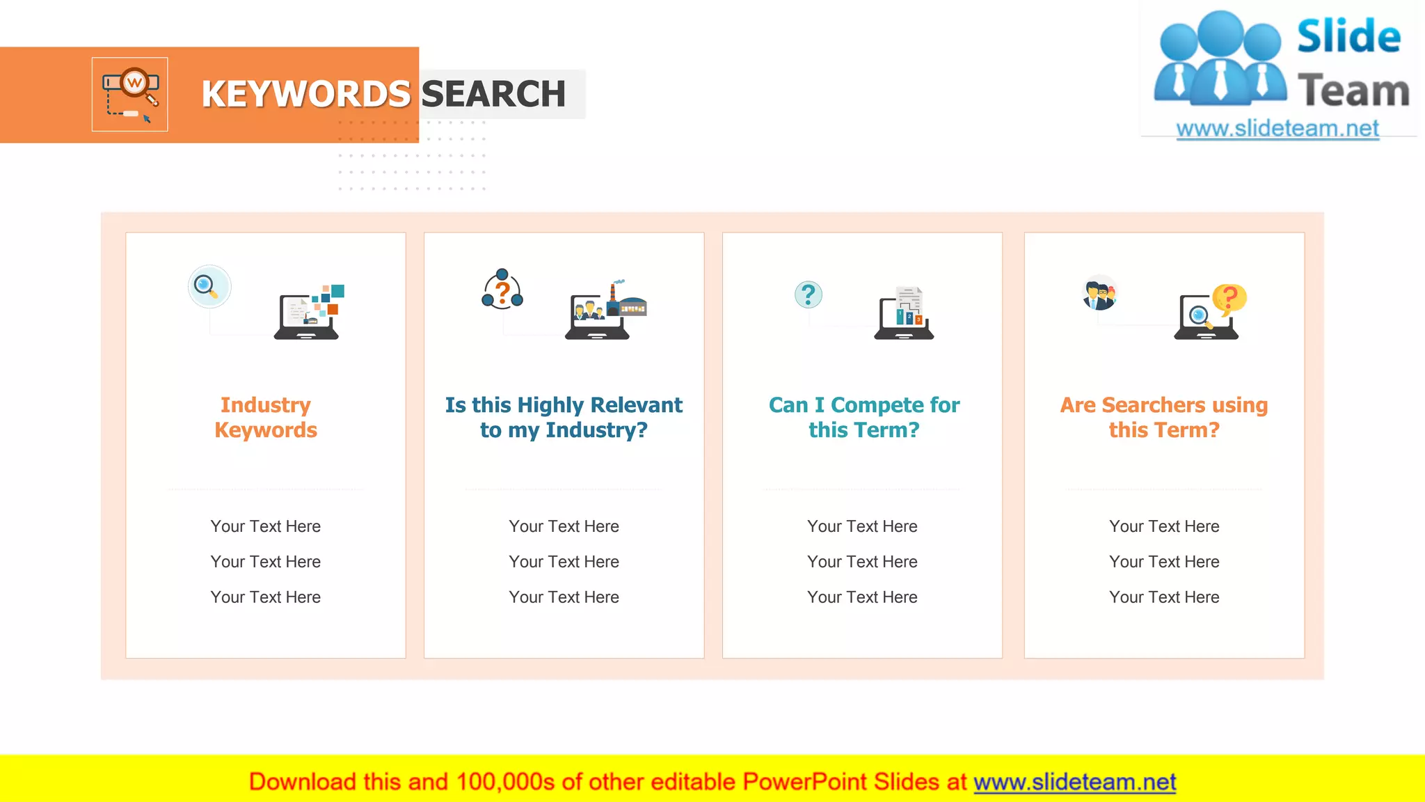 Keywords Optimization PowerPoint Presentation Slides | PPT