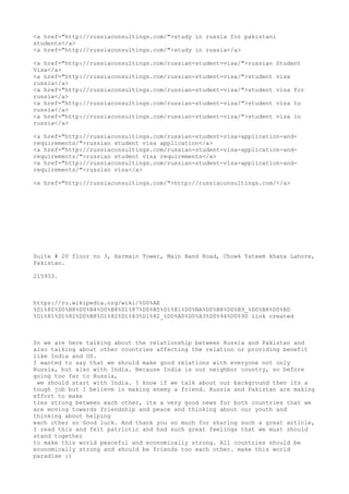 Russian Student Visa - Student Visa Russia | PDF