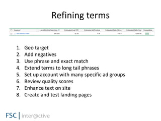 Paid and Organic Keyword Trends | PPT
