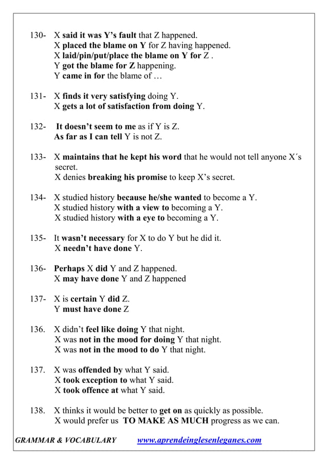 Key word transformation - most common transformations | PDF