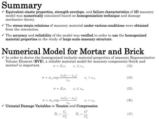 Examples of Homogenization Techniques in the Material Modeling Under ...